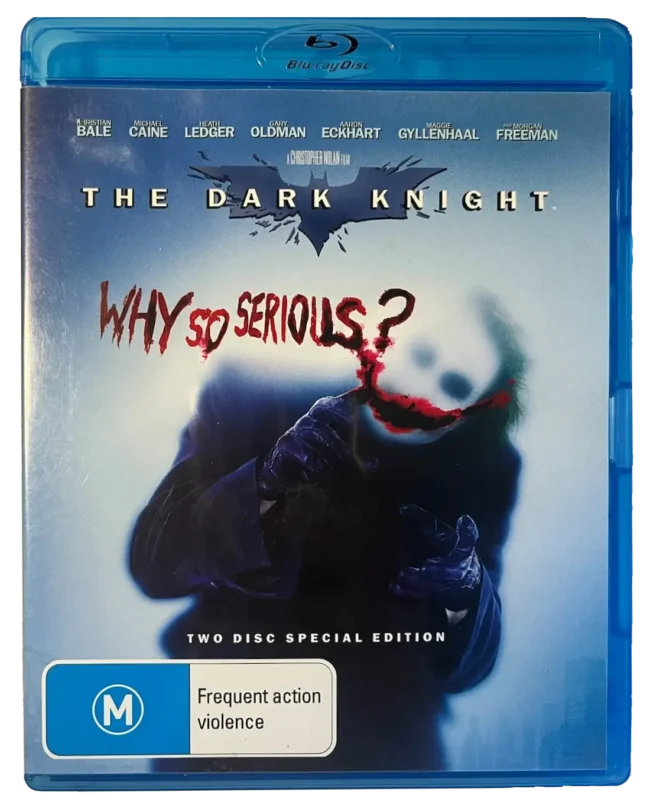 The Dark Knight Special Edition 2 Disc Blu-Ray - Bluraystore.com.au