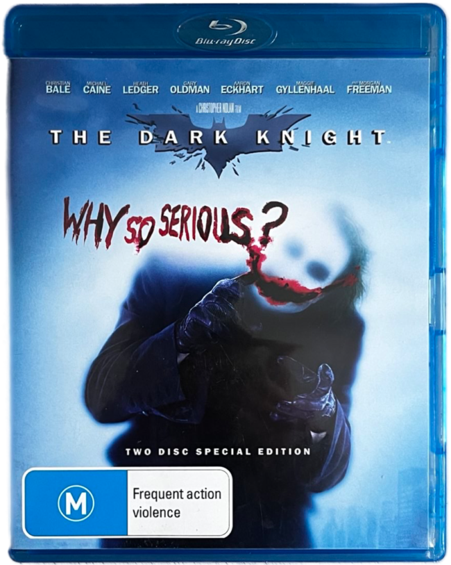 The Dark Knight Special Edition 2 Disc Blu-Ray – Blu-Ray Store