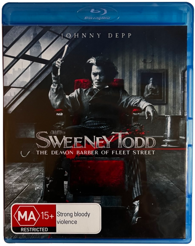 Sweeney Todd: The Demon Barber Of Fleet Street Blu-Ray – Blu-Ray Store