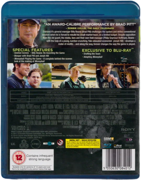 Moneyball Blu-Ray – Blu-Ray Store